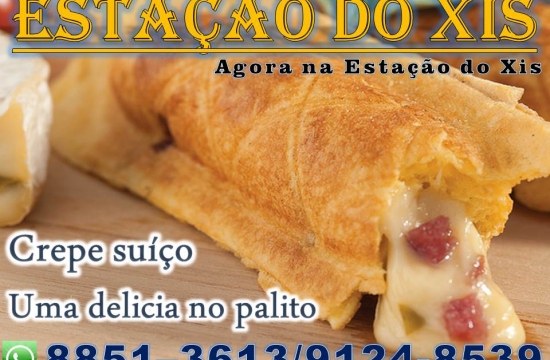 Crepe Suíço Triplo (Calabresa) - Estação do Xis | Peça ClubFood